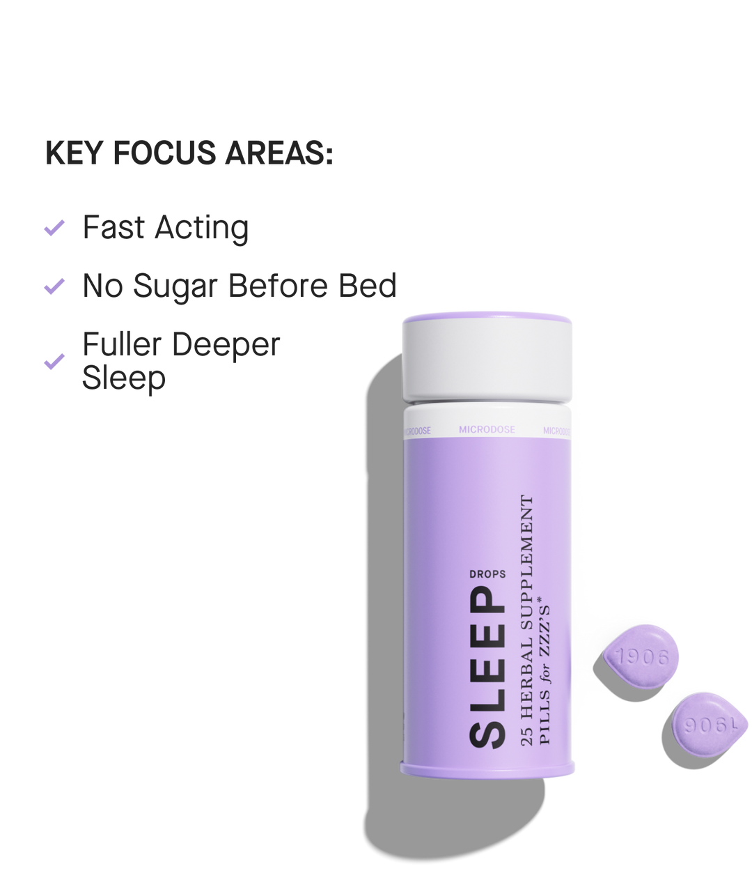 Buy THC Pills for Sleep | Fast-Acting Sleep Drops | 1906
